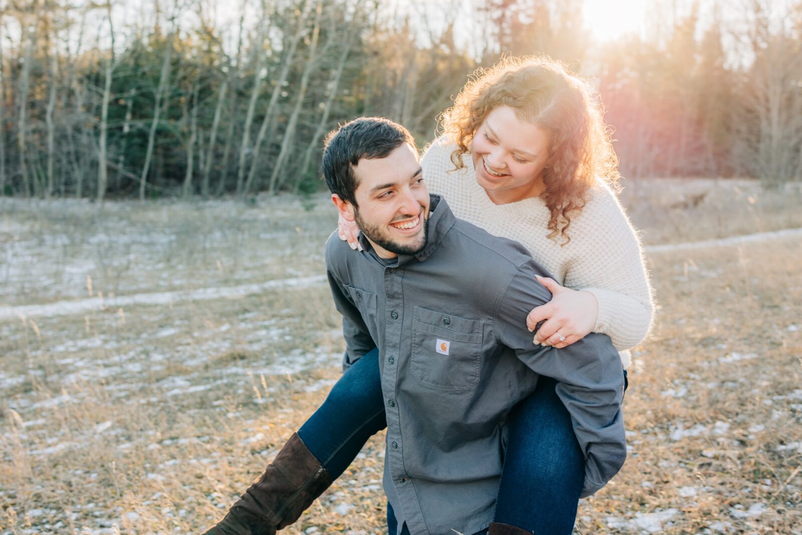 Old Mission Engagement Session by Kristina Sobel Photography