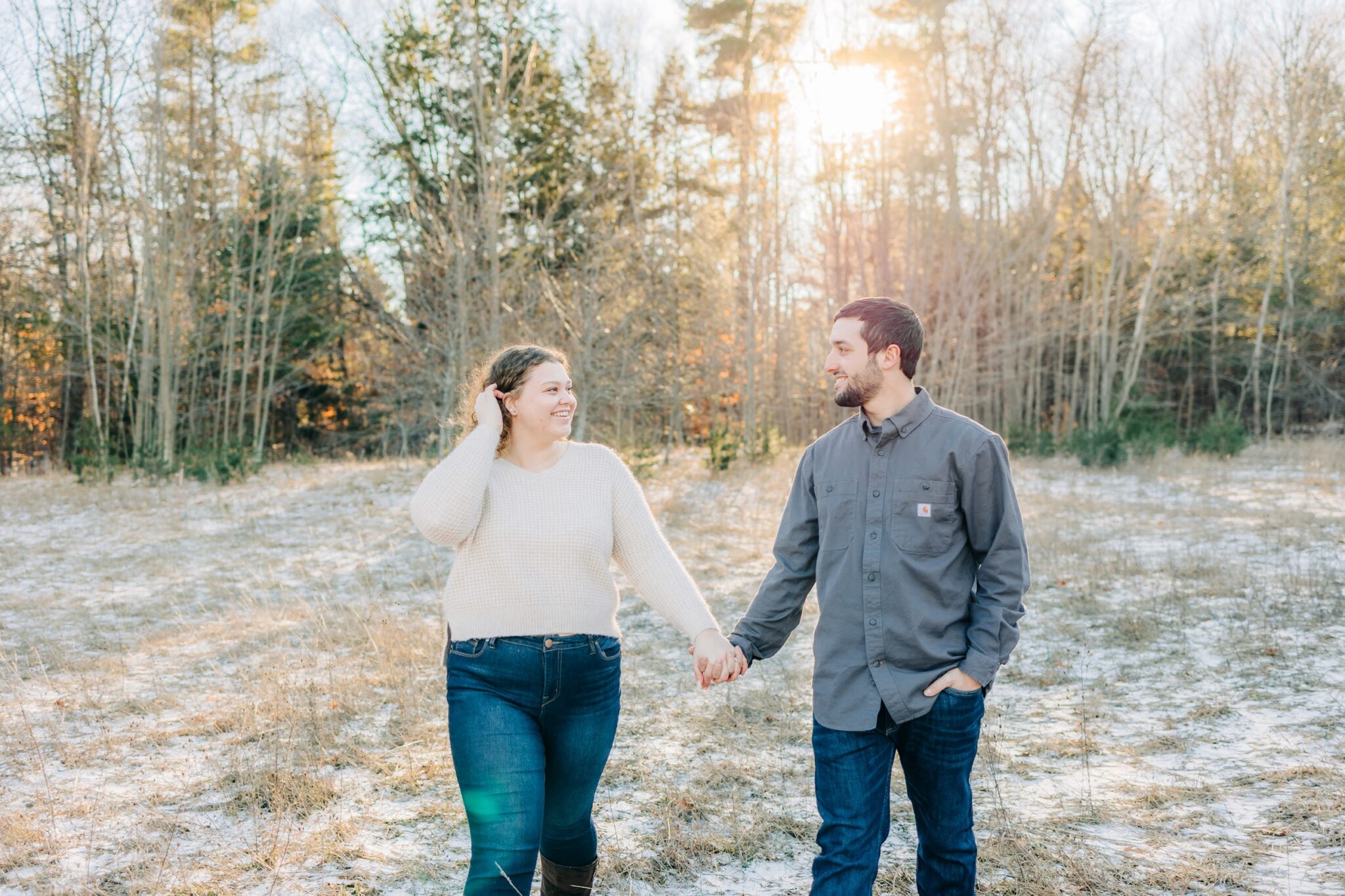 Old Mission Engagement Session by Kristina Sobel Photography