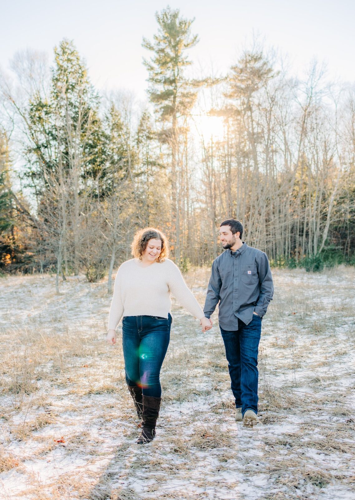Old Mission Engagement Session by Kristina Sobel Photography
